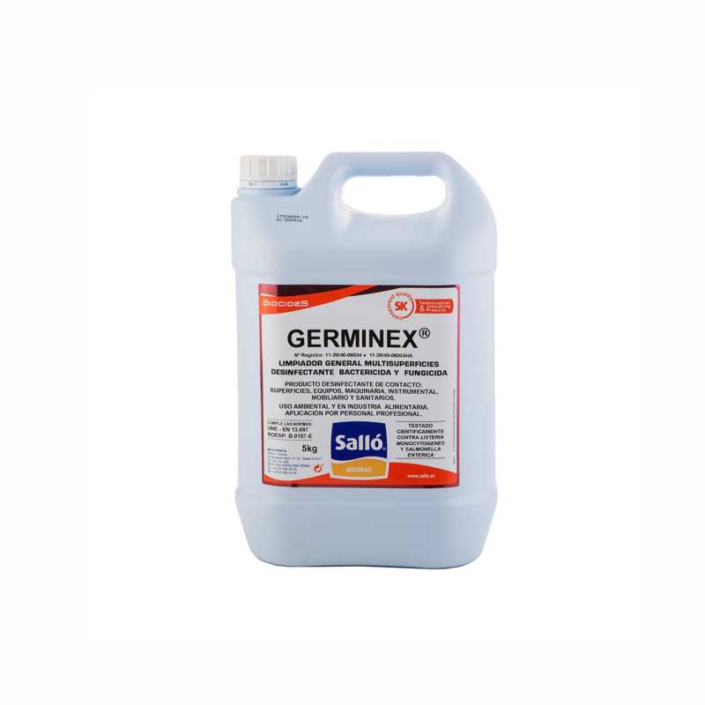 Limpiador Germinex desinfectante bacterizida multisuperficies 5 kg ...
